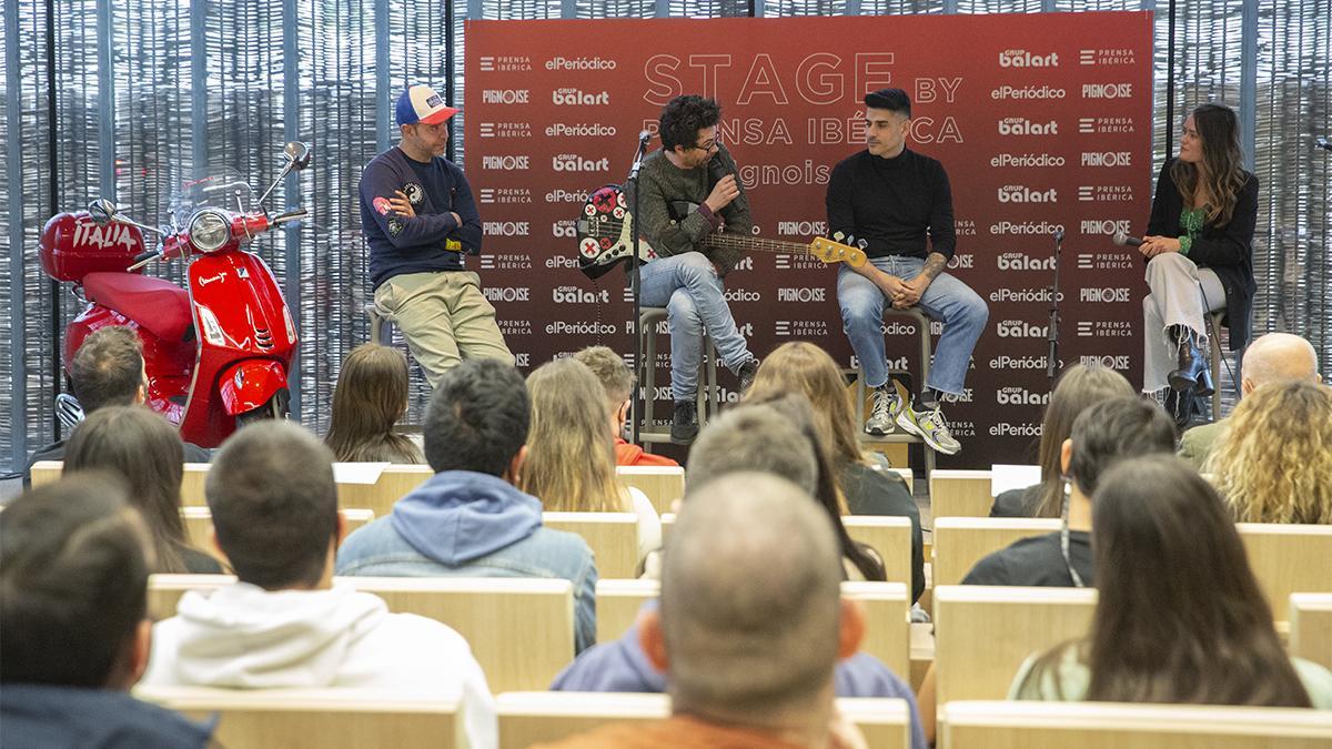 Pignoise visita El Periódico