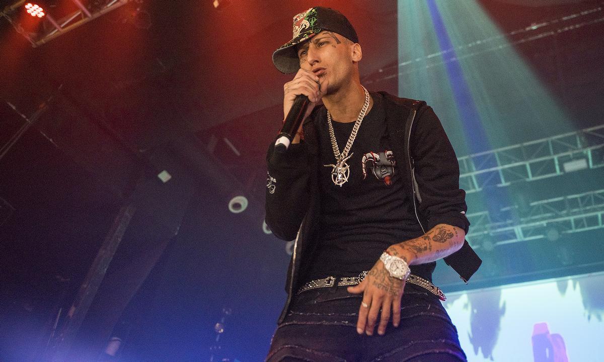 Yung Beef, durante el concierto de este viernes en Razzmatazz | FOTOS