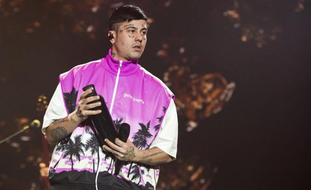 Concierto del rapero argentino DUKI en el Palau Sant Jordi