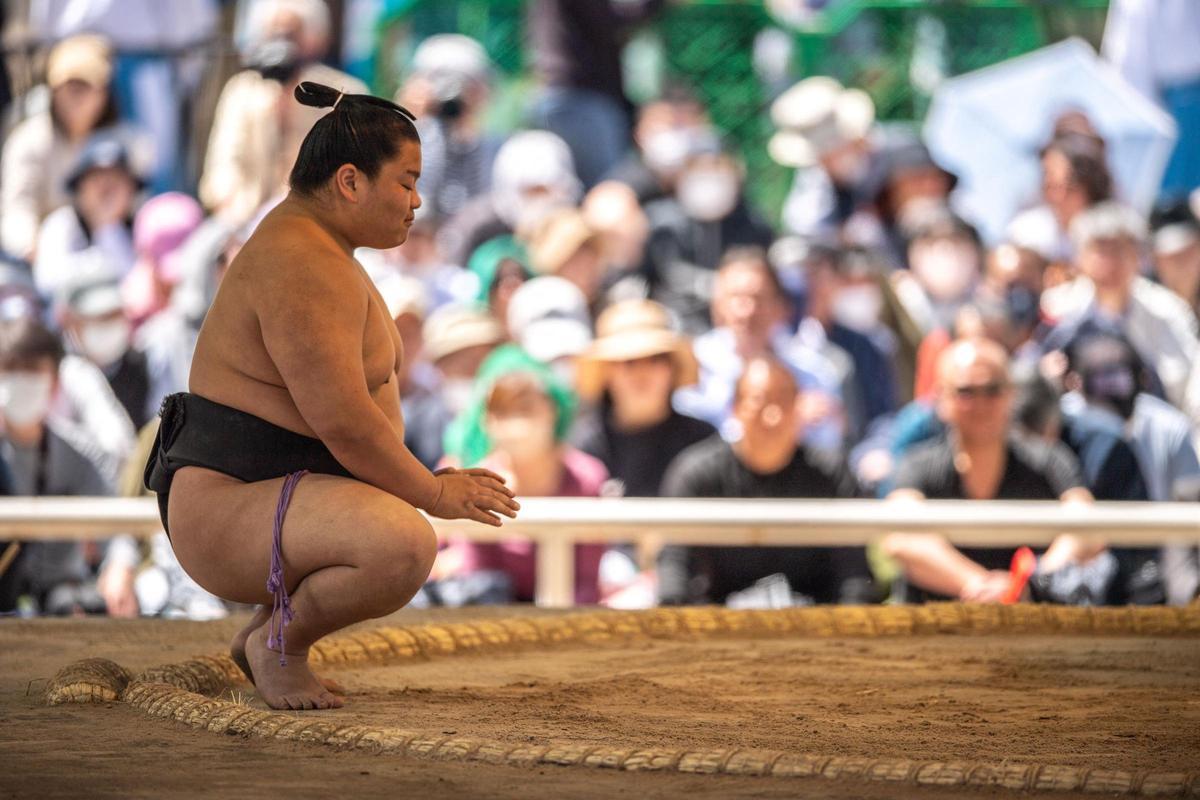 Torneo anual de sumo Honozumo en Tokio | FOTOS