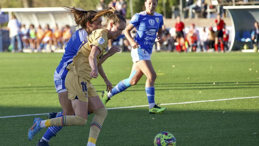 Caroline Hansen impulsa a un Barça que se acerca al título