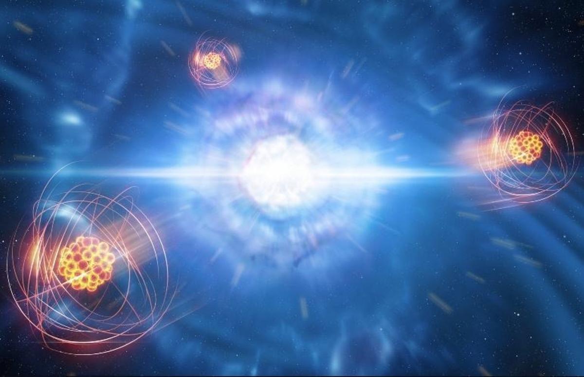 Surfeando ondas de supernova: así colonizaron la Tierra los isótopos ...