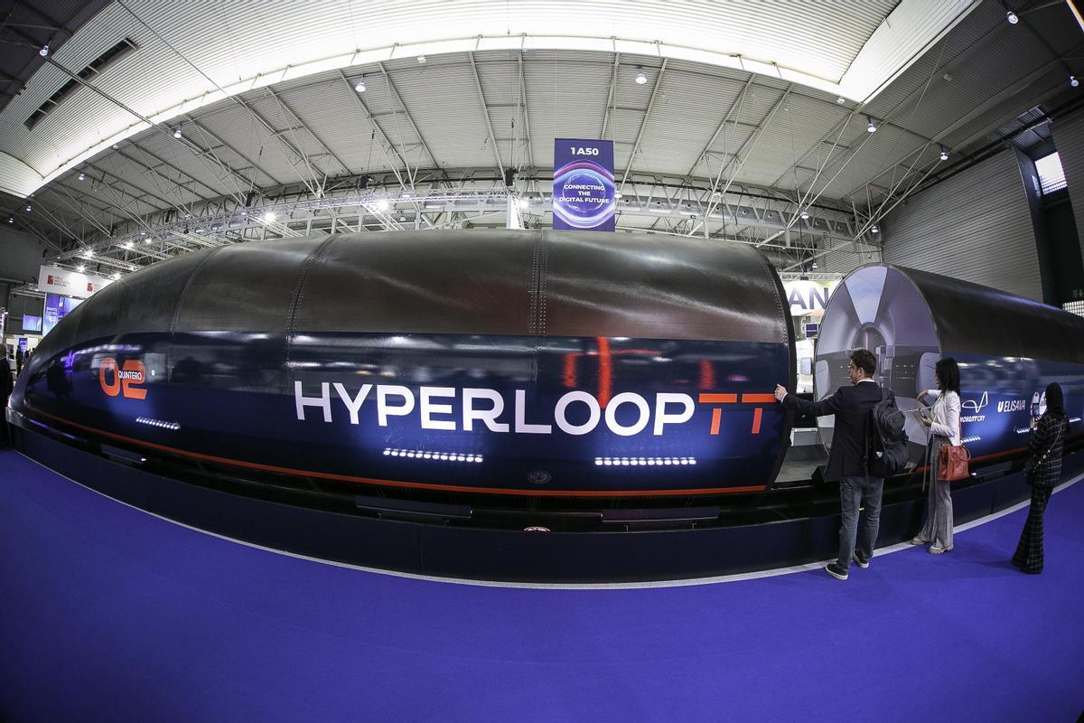 Así es el HyperloopTT, un prototipo de 'tren' ultrarrápido.