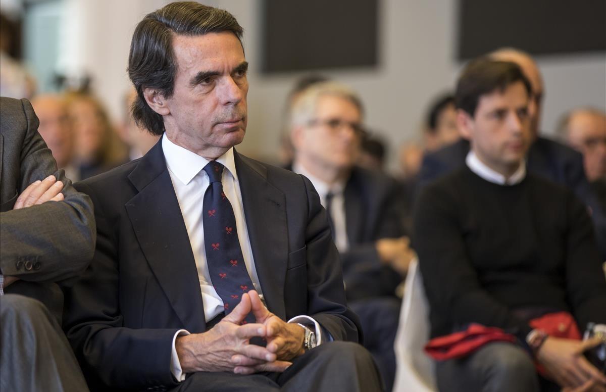 Aznar, als independentistes: "El joc s'ha acabat"