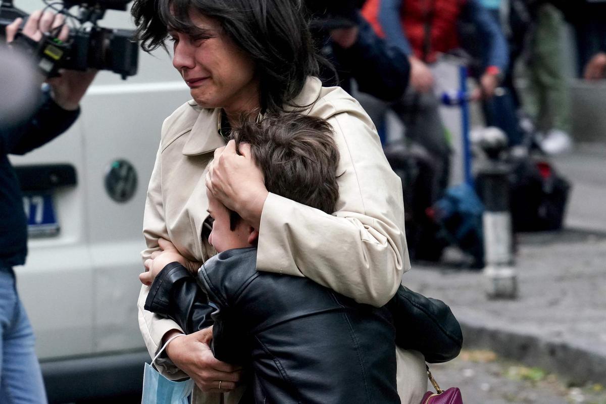 Masacre en una escuela de Belgrado | FOTOS