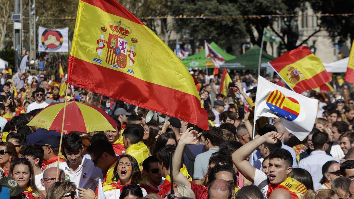 El españolismo se reivindica en Barcelona contra "la Catalunya 'un sol ...