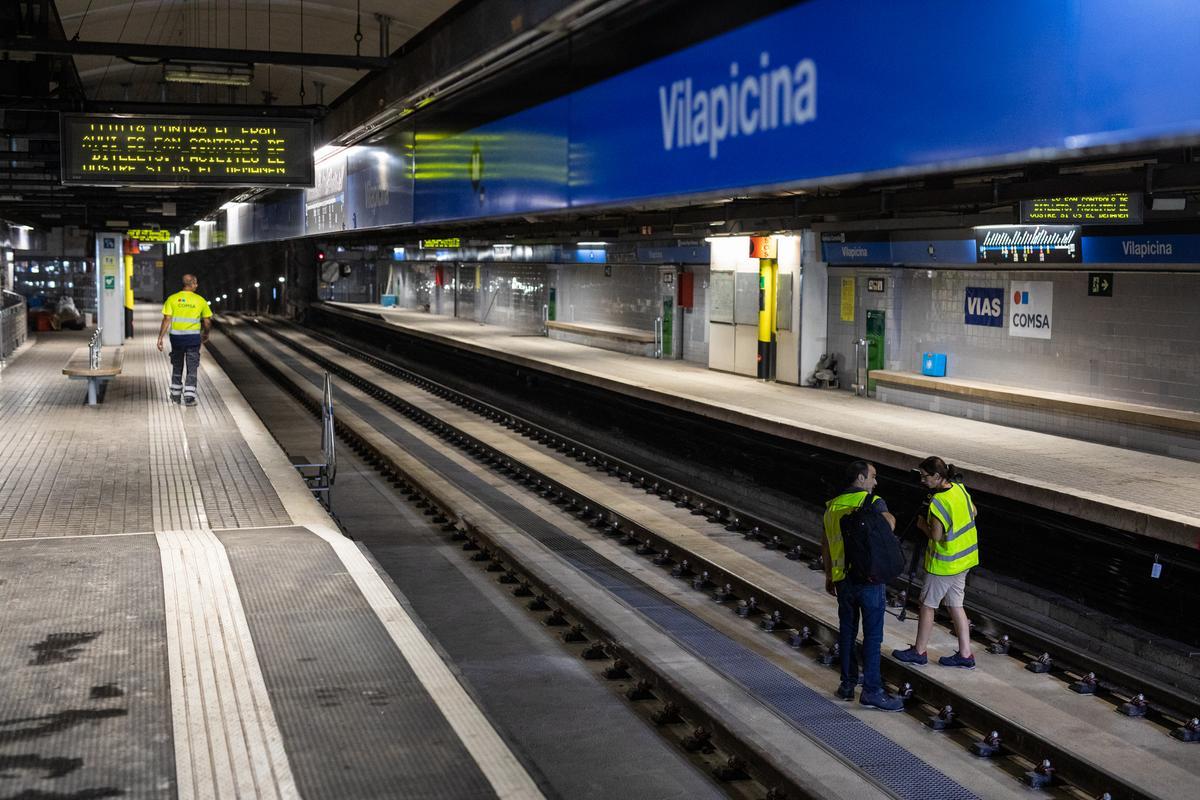 La línea 5 del metro de Barcelona se renueva | FOTOS