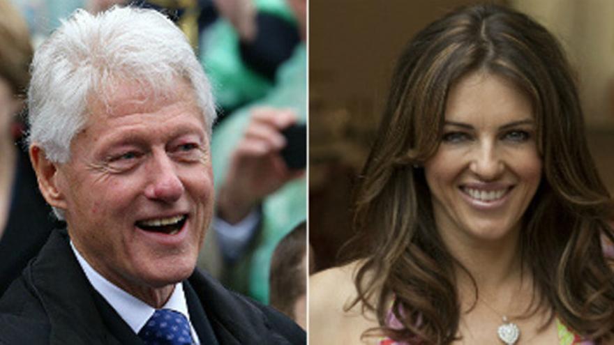Bill Clinton tuvo un romance con Liz Hurley