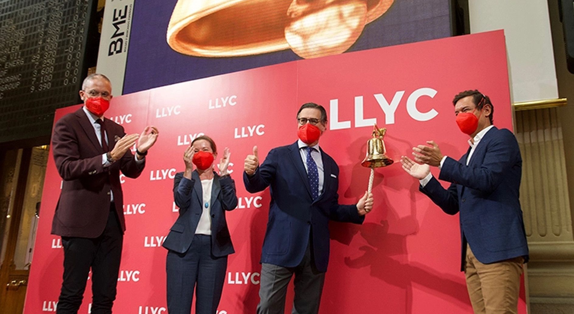 LLYC debuta en BME Growth con una subida del 49,1%