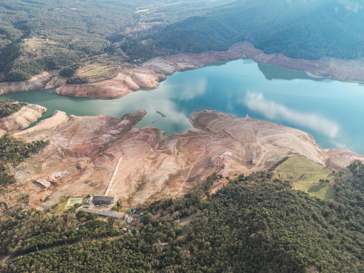 Pantano de Sau desde el Mirador de Vilanova de Sau | FOTOS