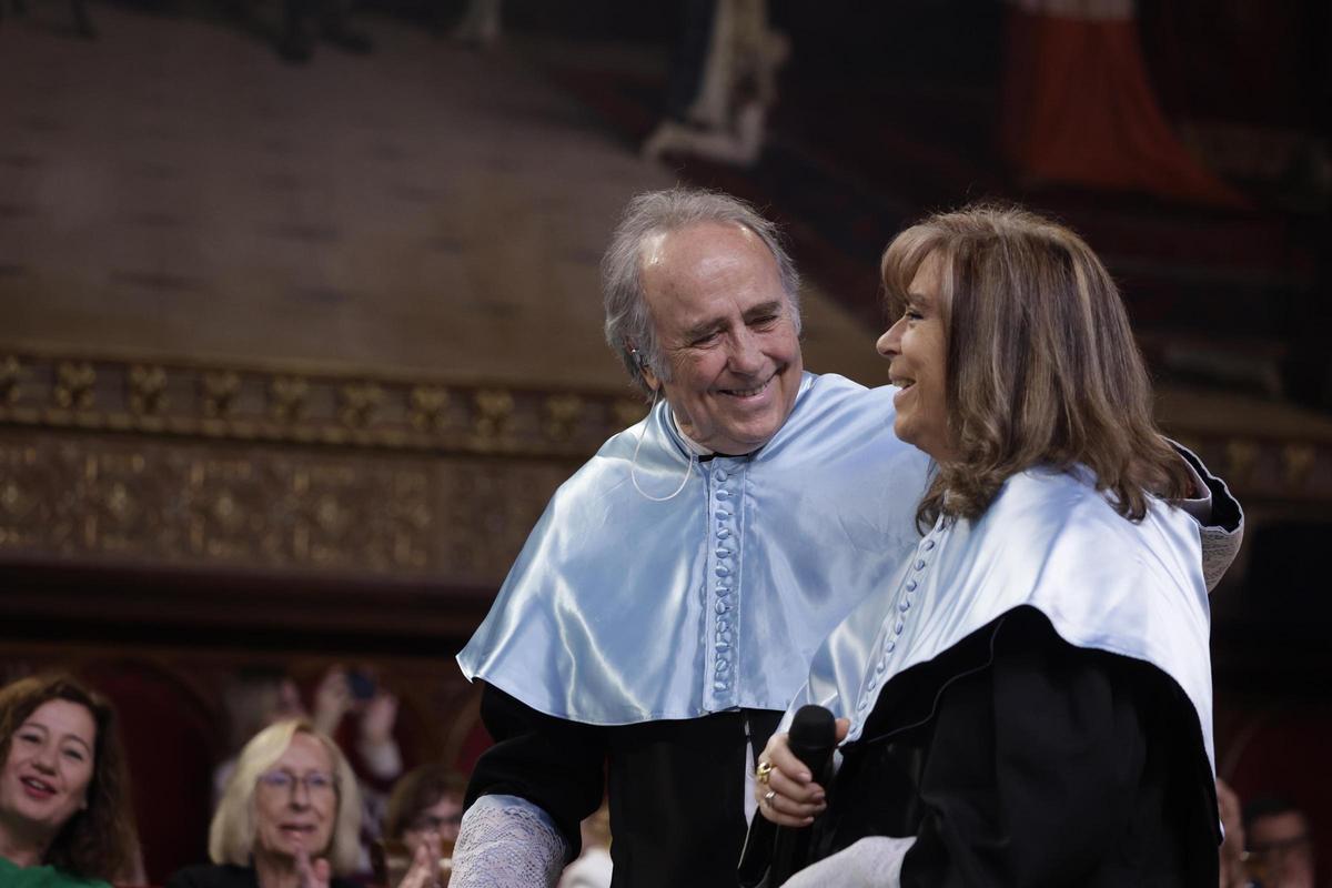Joan Manuel Serrat y Maria del Mar Bonet, investidos doctores honoris ...