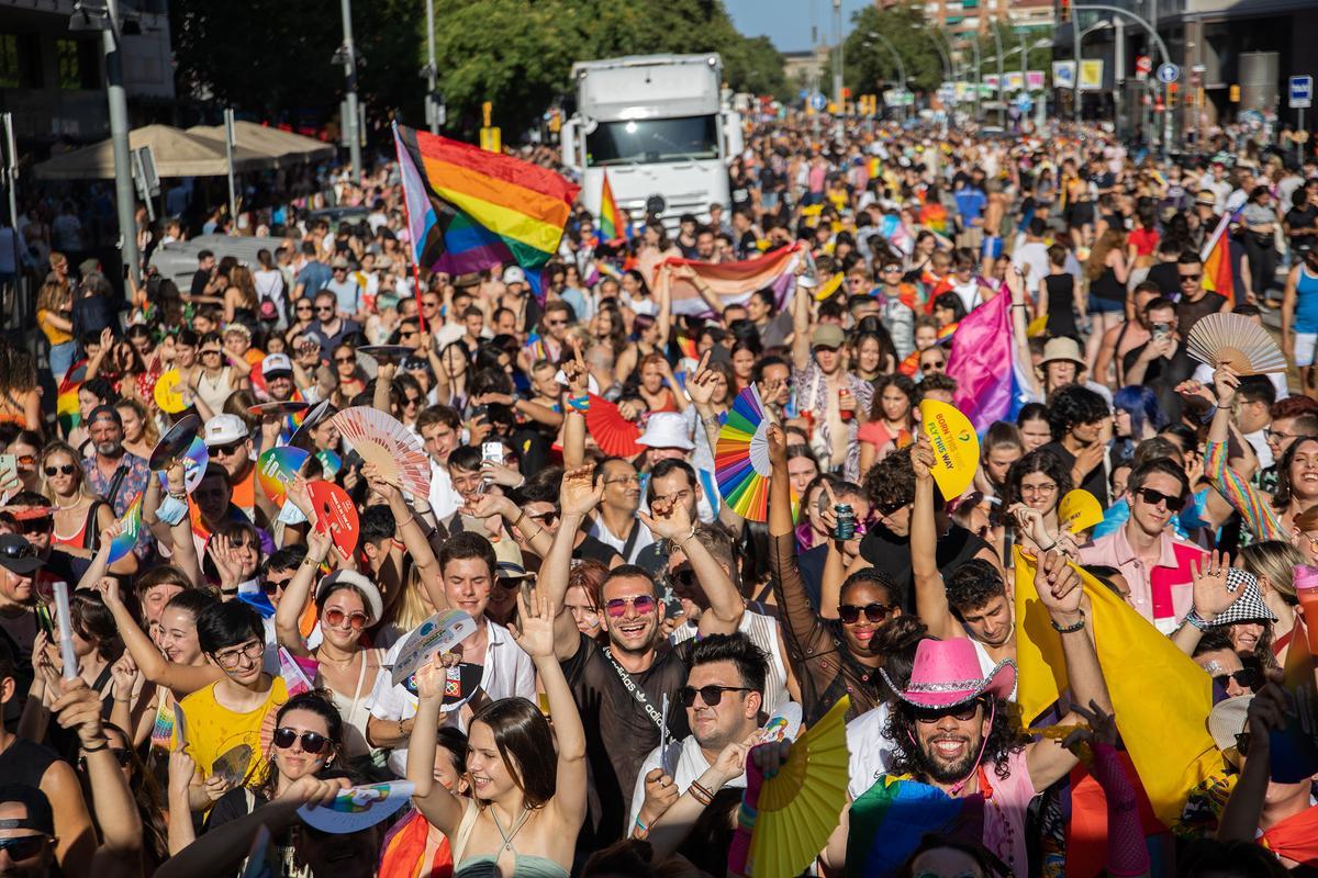 El Orgullo sale en Barcelona