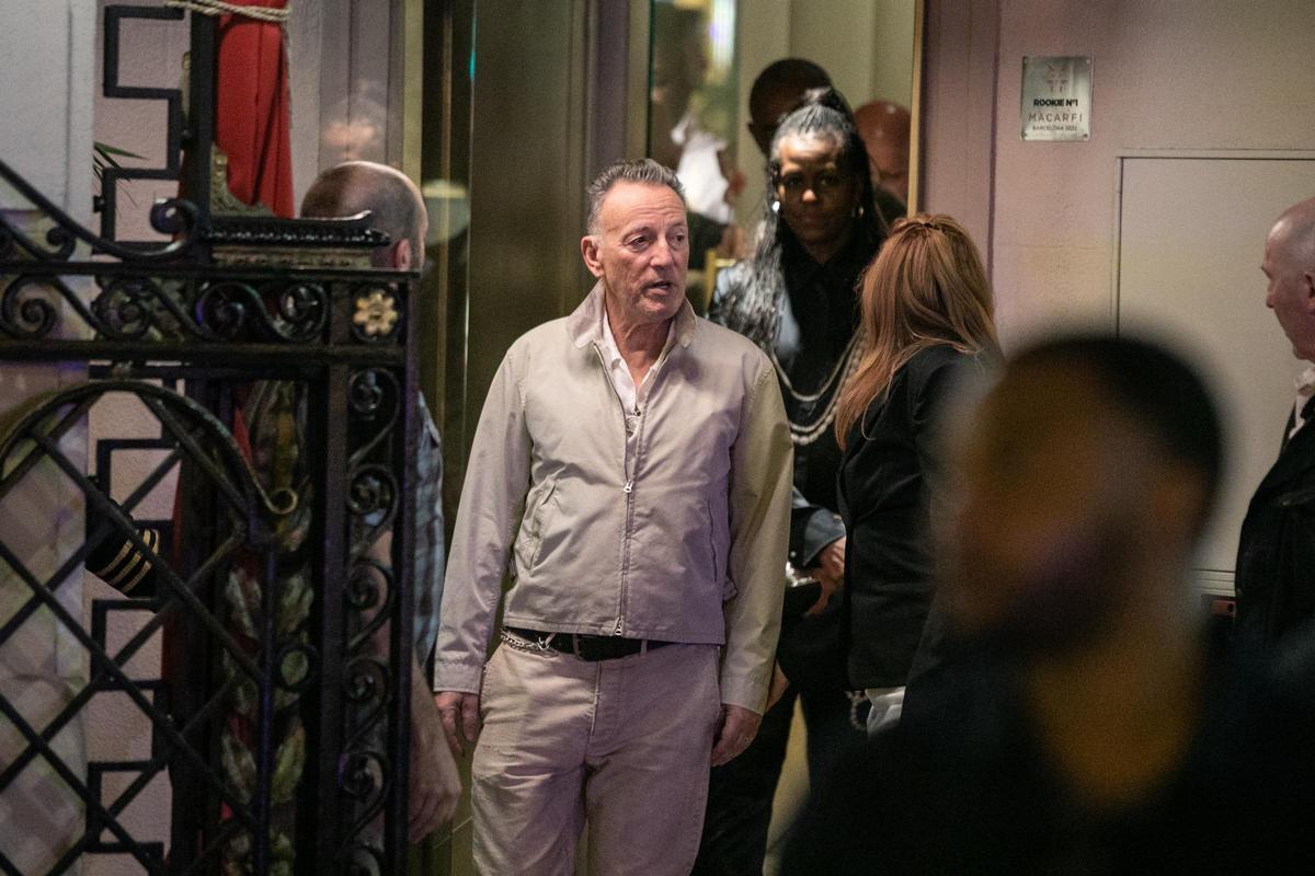 La visita de Bruce Springsteen a Barcelona | FOTOS