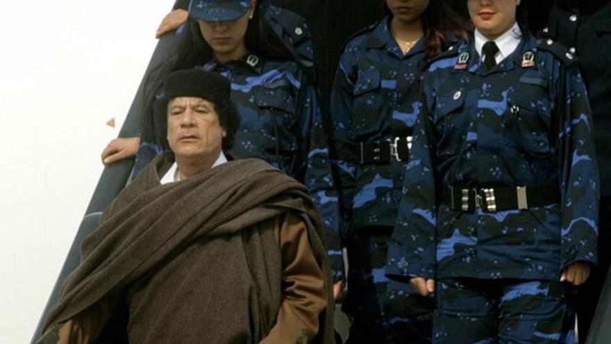 Perfil de Muamar Gadafi, tiránico rey de reyes