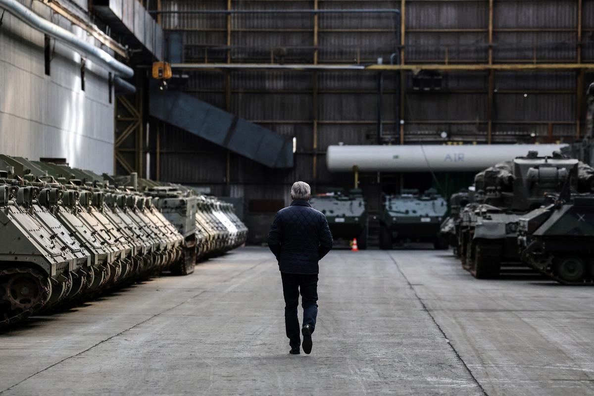 Tanques Leopard 1 en un hangar en Bélgica | FOTOS