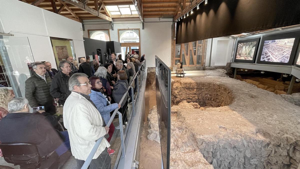Inauguración de la reforma del espacio museizado del Mercat de Santa Caterina del MUHBA, con ...