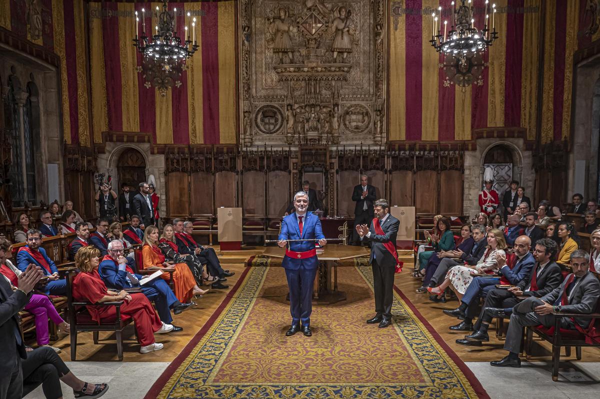 Jaume Collboni, elegido alcalde de Barcelona