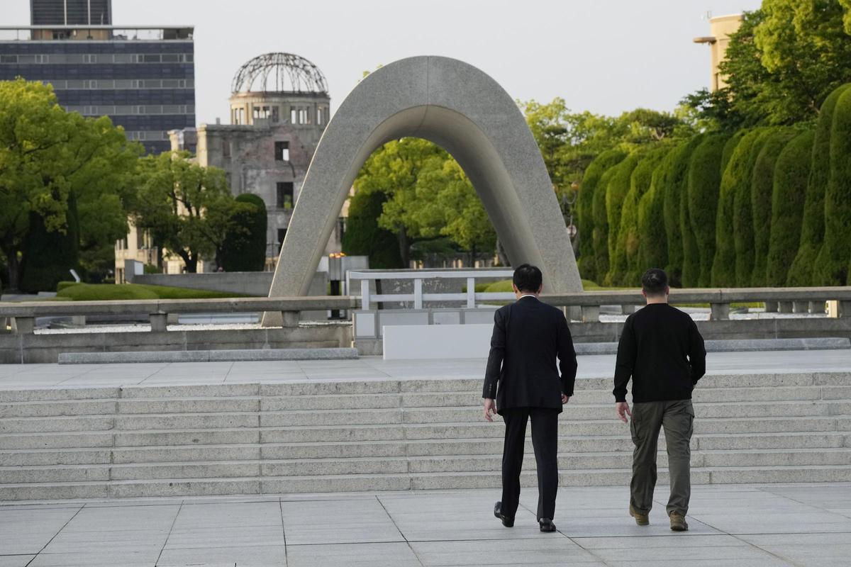 Zelenskiy en la cumbre de líderes del Grupo de los Siete (G-7) en Hiroshima