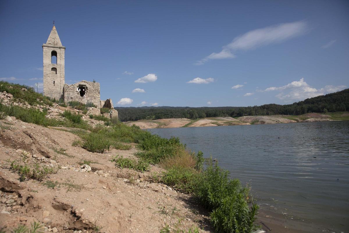 El pantano de Sau se recupera