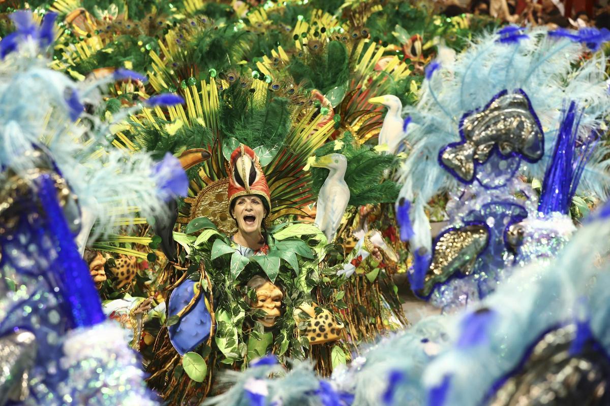El carnaval de Sao Paulo recupera el esplendor tras la pandemia | FOTOS