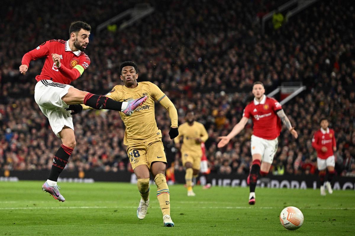 Manchester United - FC Barcelona, en imágenes