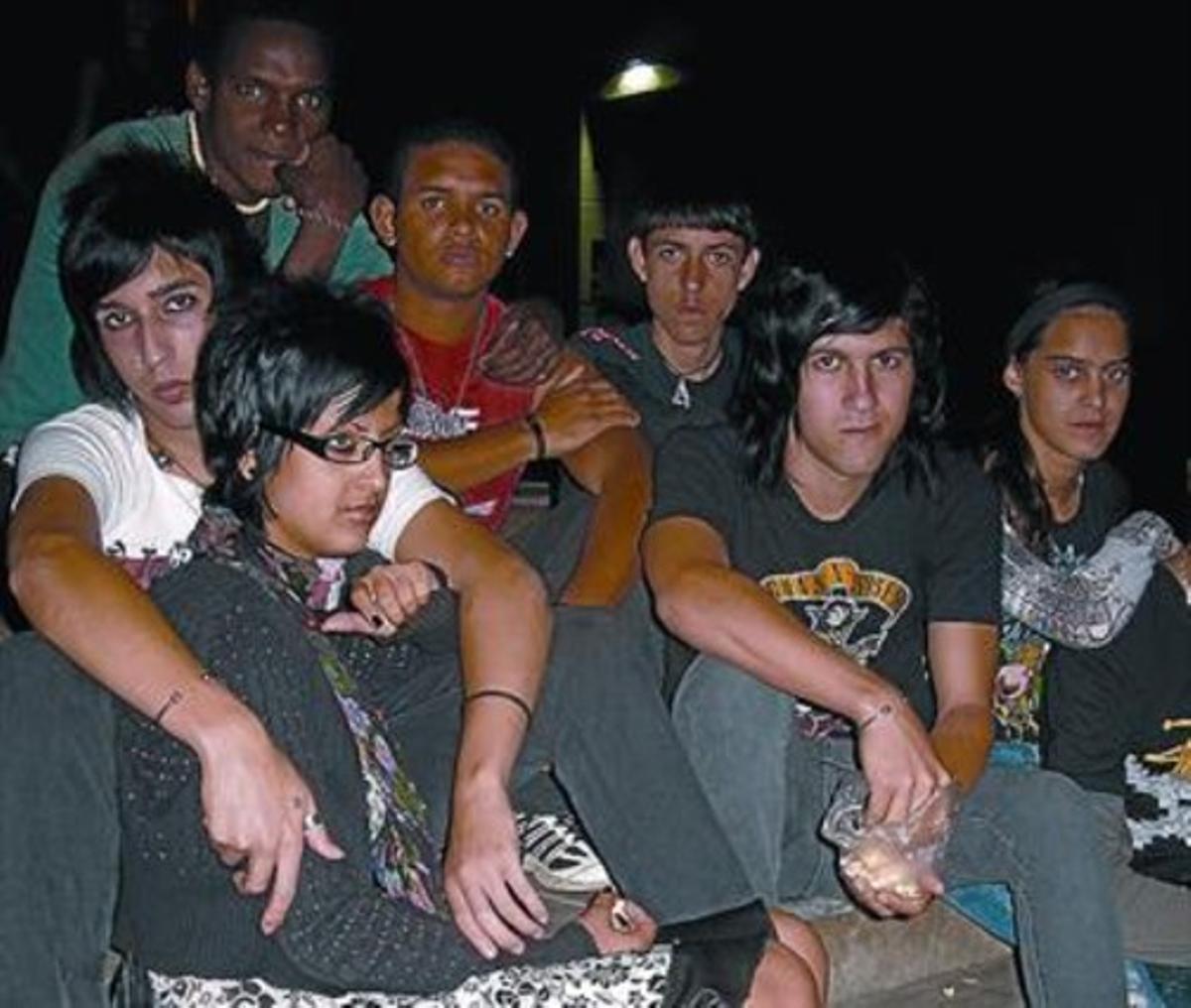 Los 'emos' de la calle G