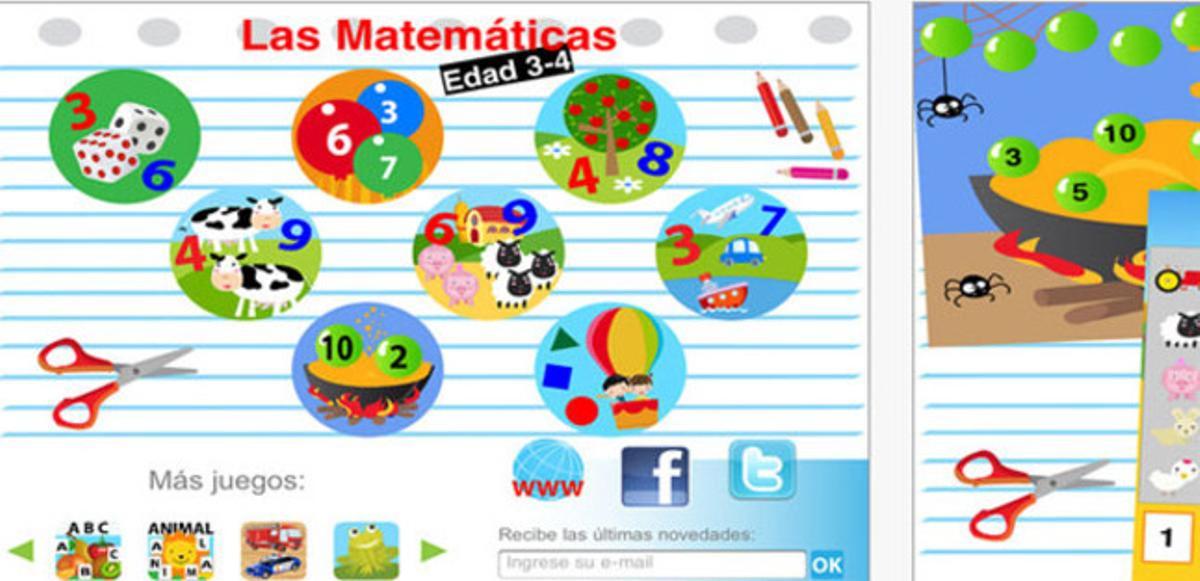 Las 'apps' que enseñan matemáticas a los niños
