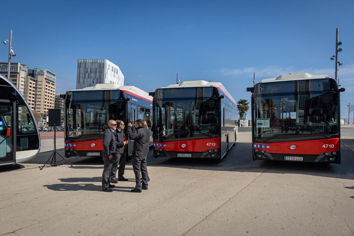 TMB incorpora nuevos buses a su flota 100% eléctricos | FOTOS