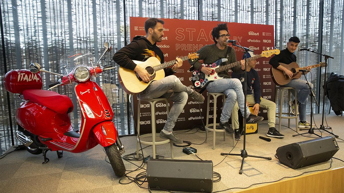 Pignoise visita El Periódico