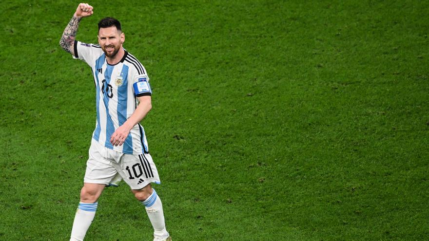 Final Argentina-Francia: Y Messi llora al alcanzar, por fin, el paraíso