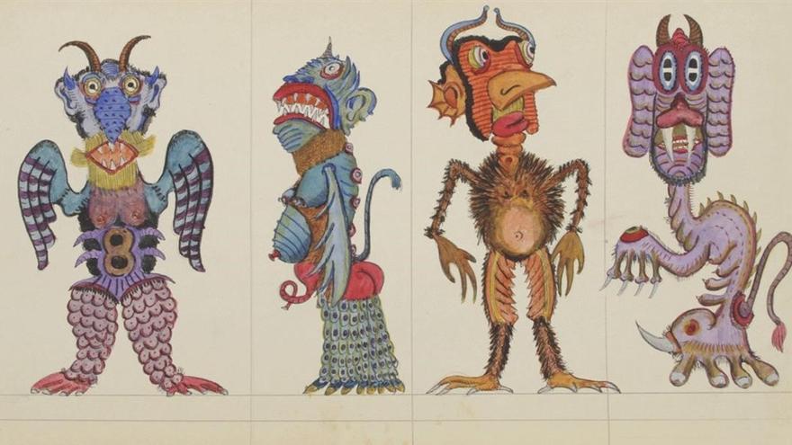 Josep Baqué, el guardia urbano que inventaba monstruos