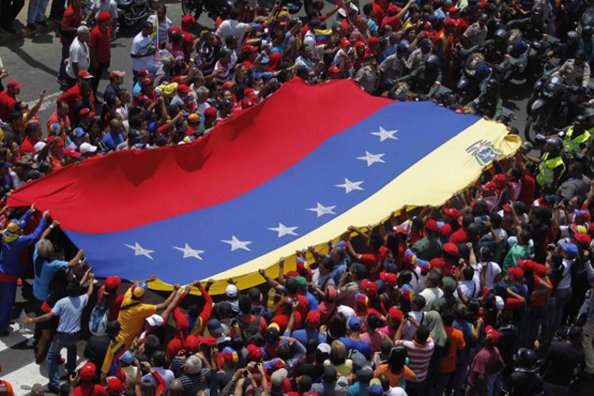 El chavismo despide al líder