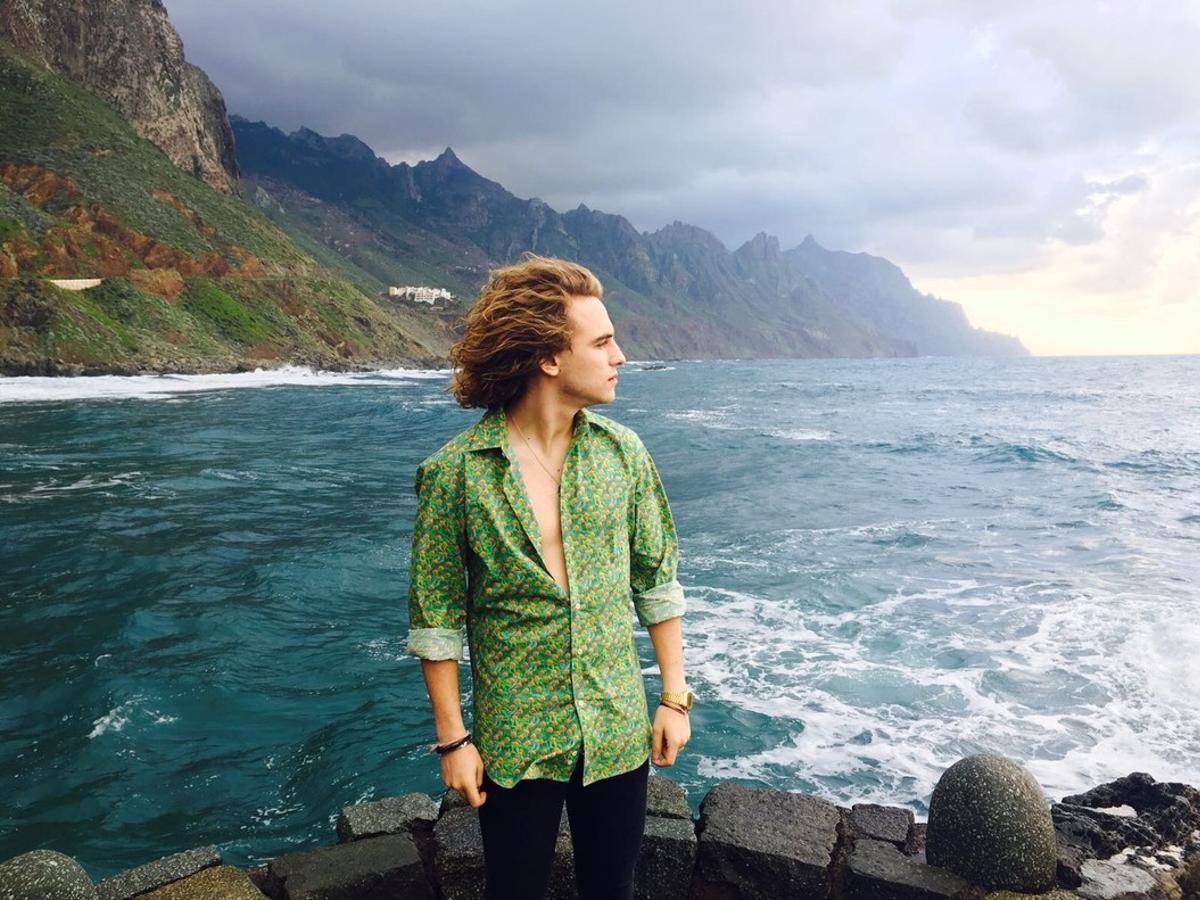 Manel Navarro rueda en Tenerife el videoclip de Eurovisión