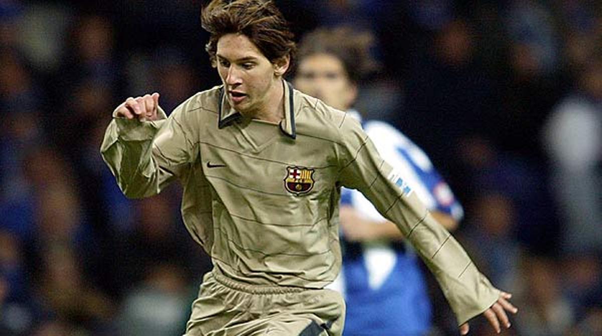 El Debut De Messi