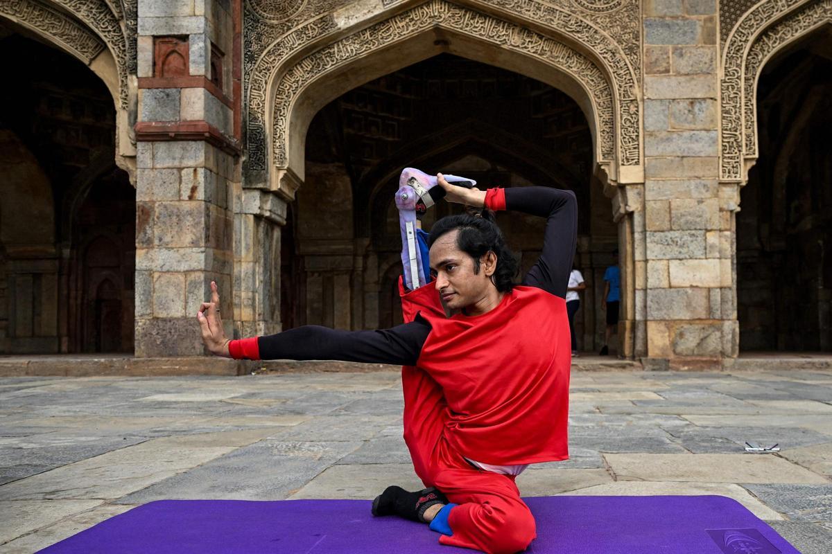 Día Internacional del Yoga en la India | FOTOS