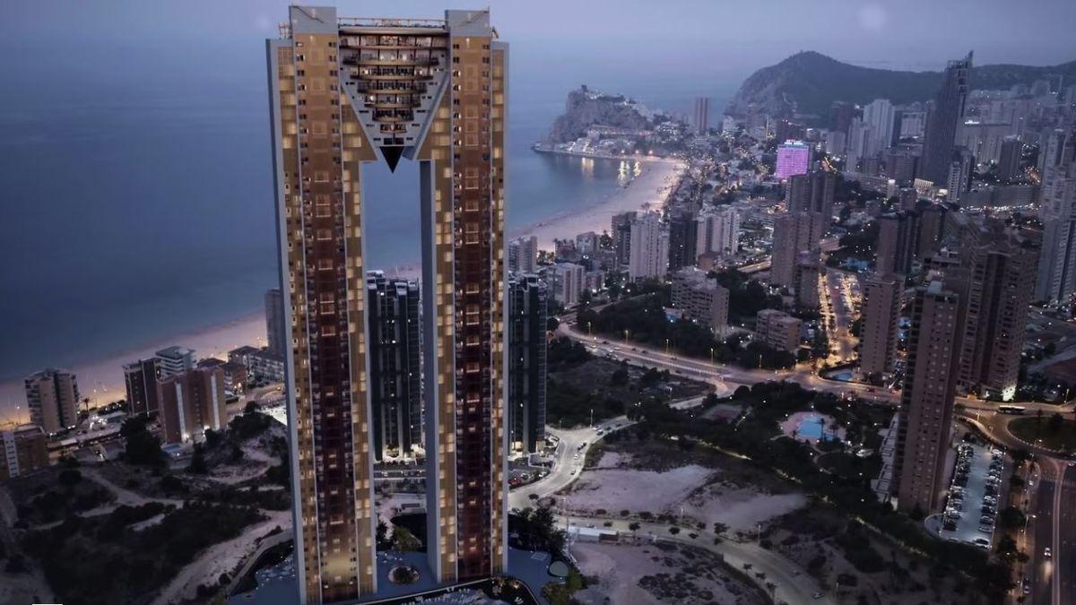 Así es el rascacielos 'Intempo sky resort' de Benidorm
