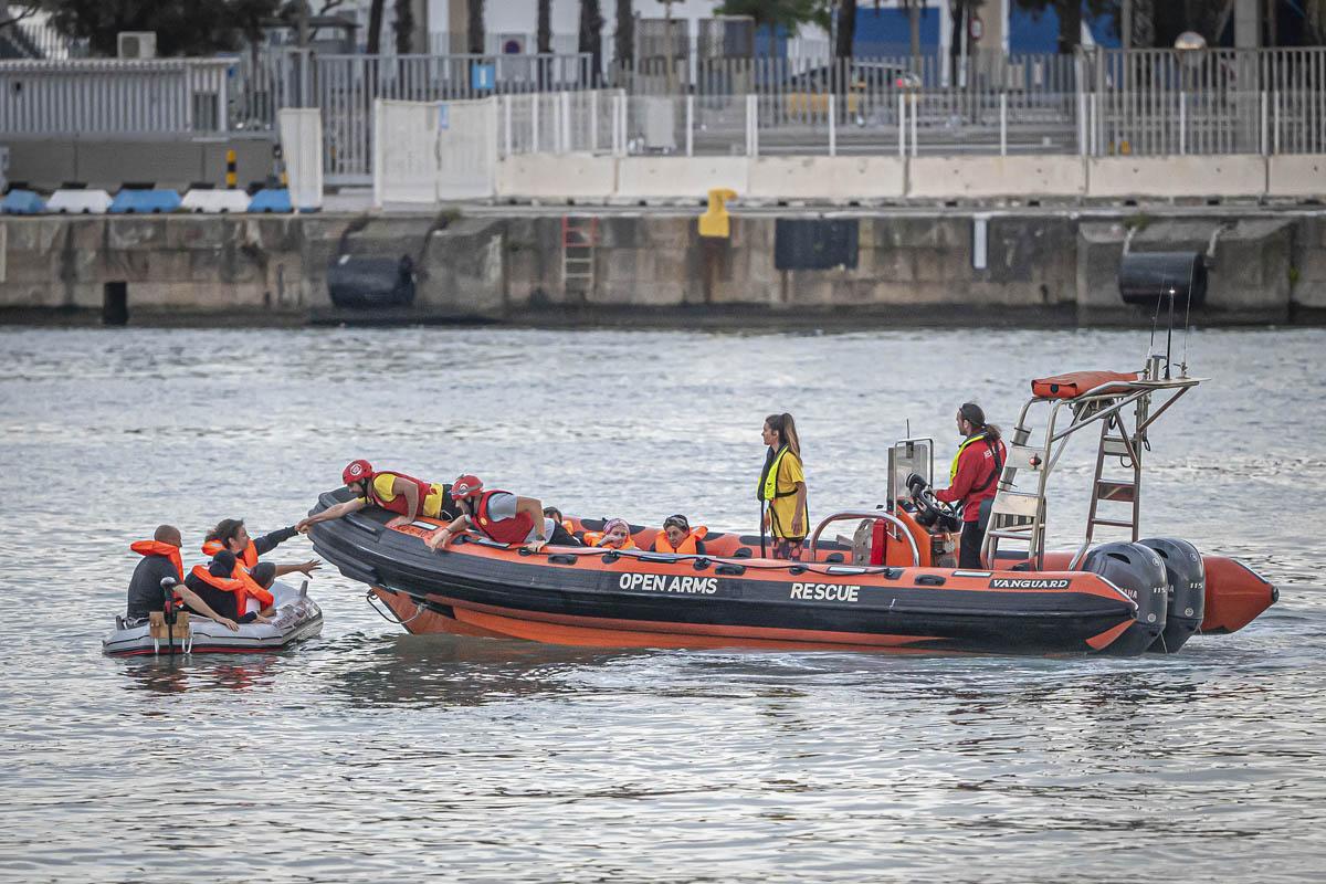 Presentación oficial del barco Open Arms Uno