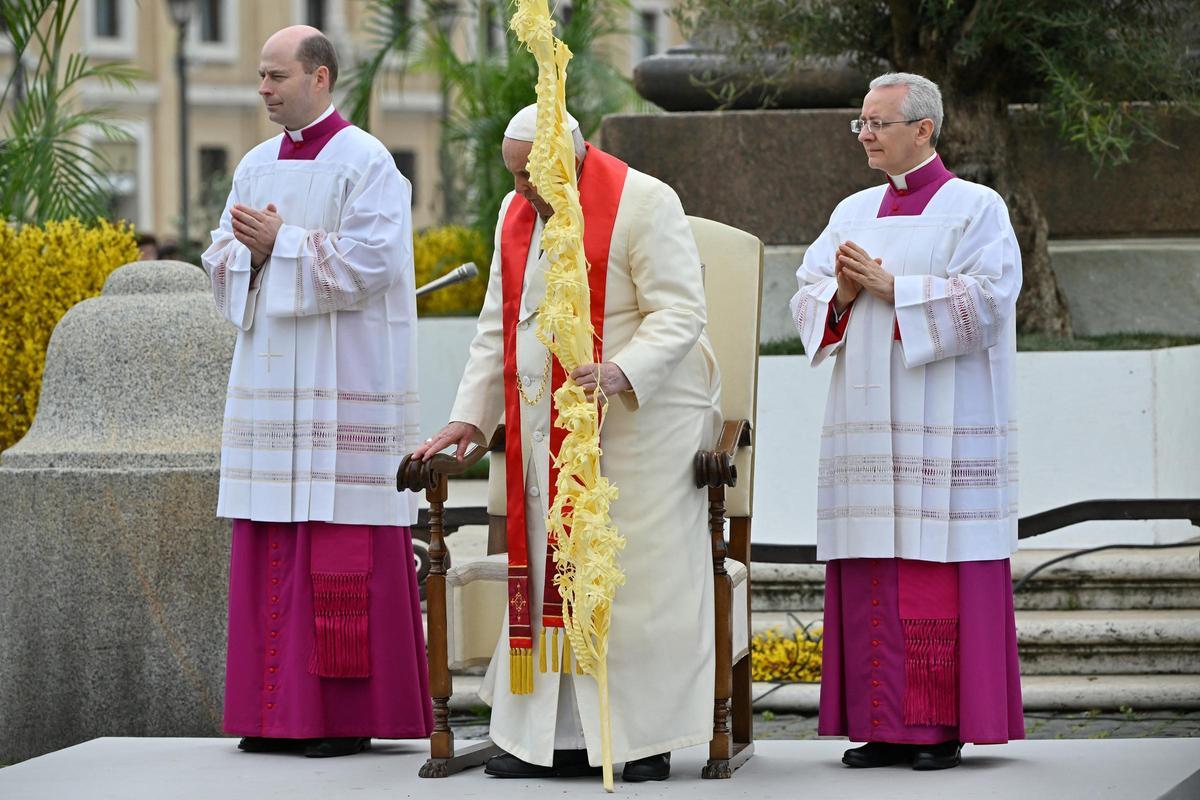 El Papa Francisco asiste a la Misa del Domingo de Ramos | FOTOS