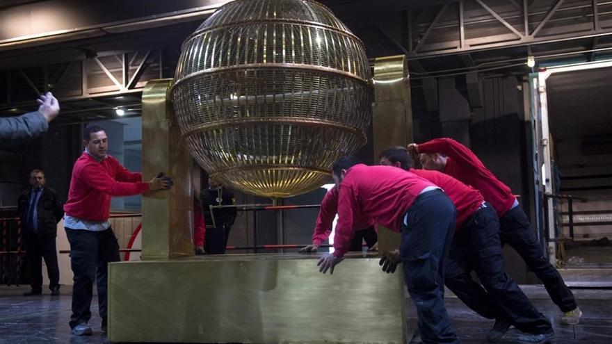 Los bombos que repartirán la suerte del Sorteo de la Lotería de Navida