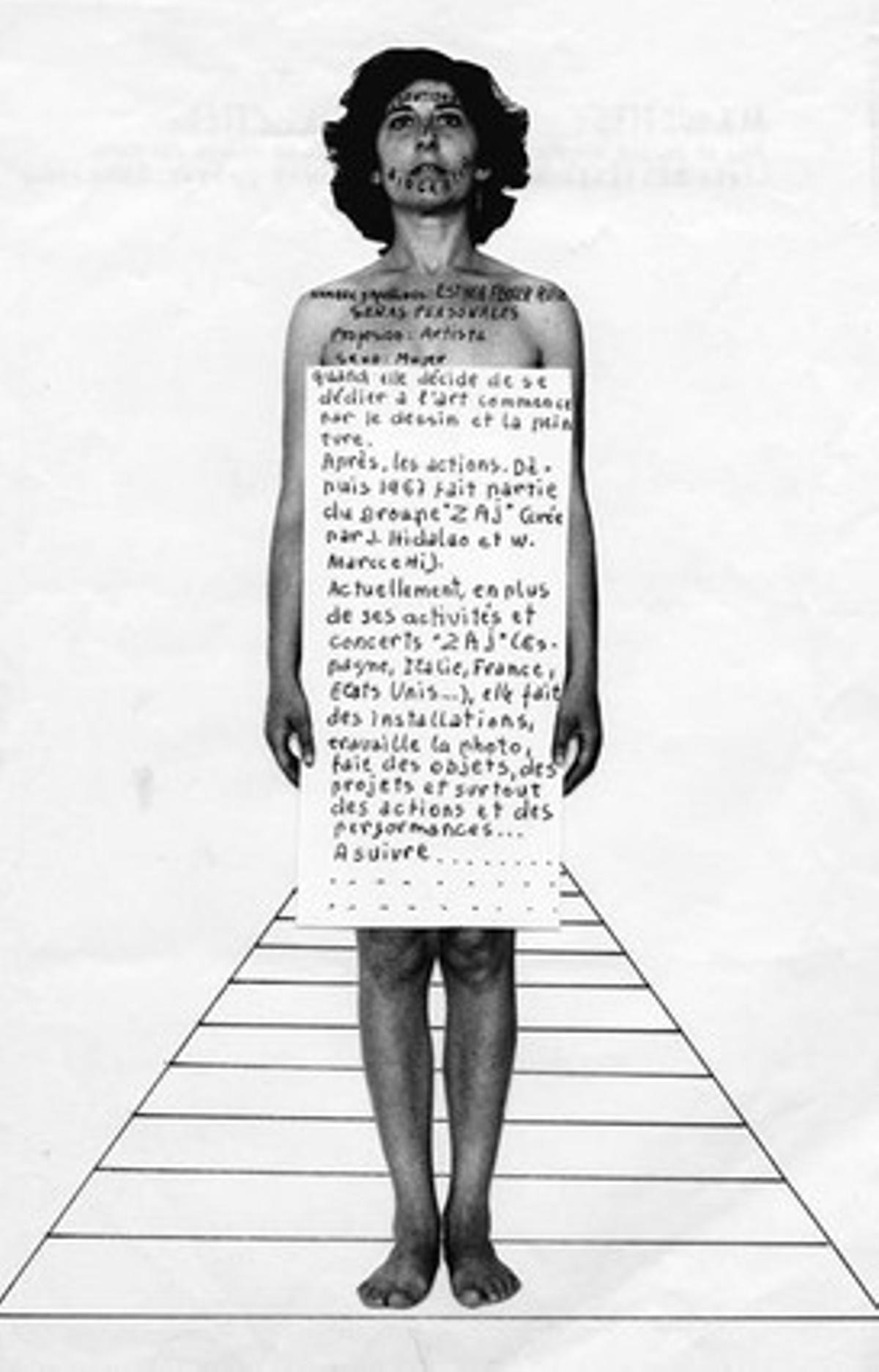 Premio Velázquez a la artista de 'performance' Esther Ferrer