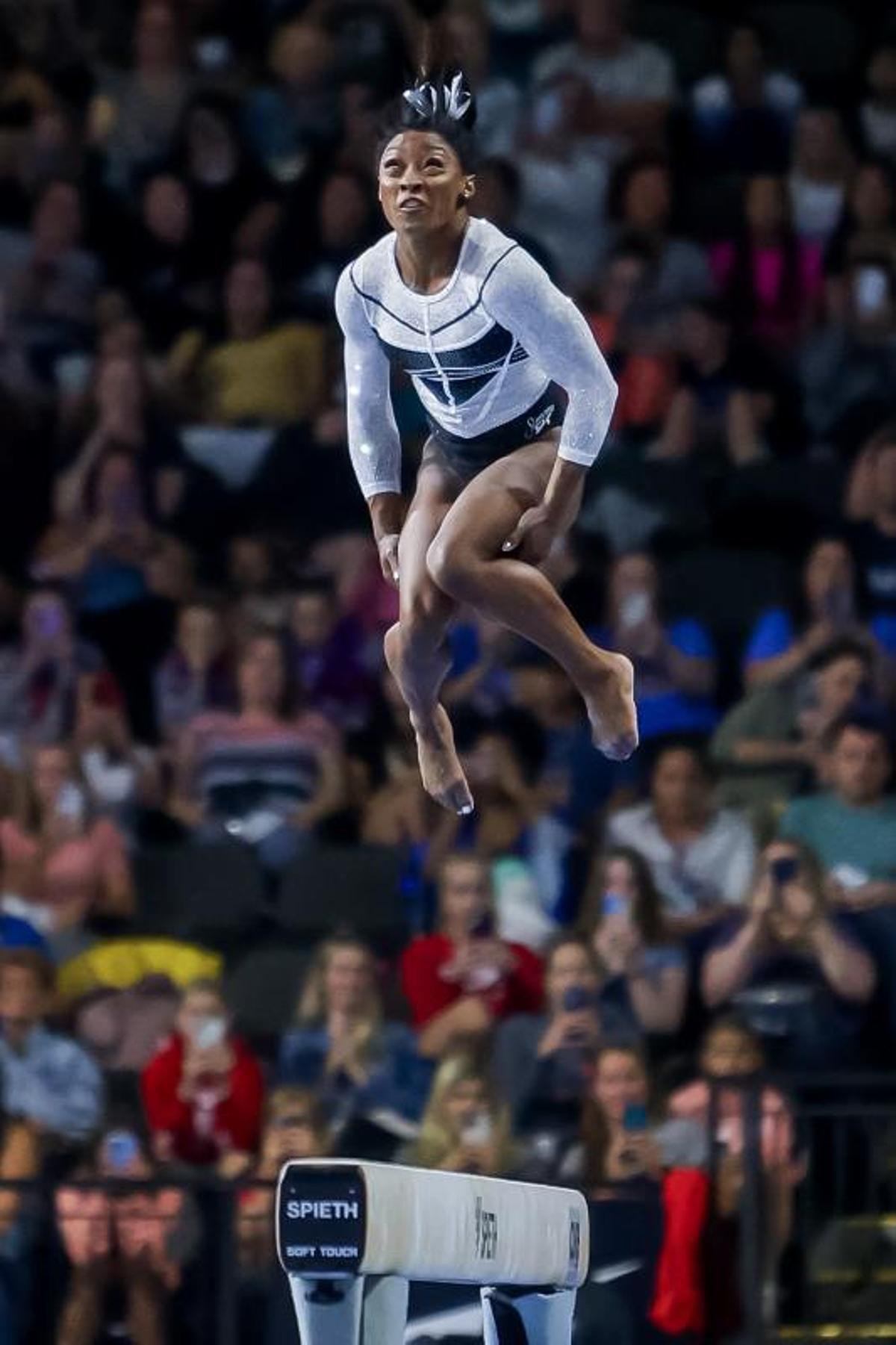 La increíble Simone Biles vuelve a la acción