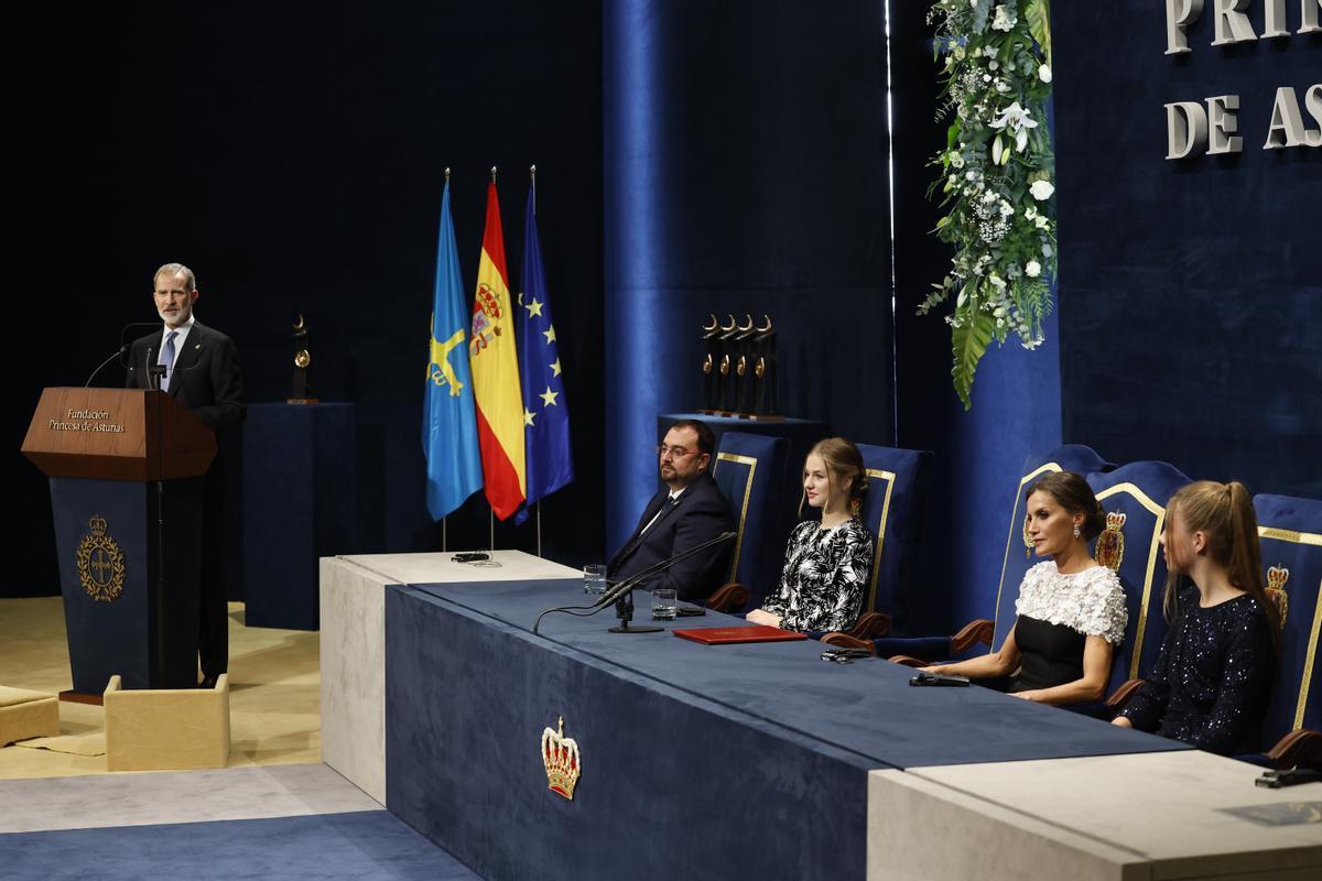 Las imágenes de la ceremonia de entrega de los premios Princesa de Asturias