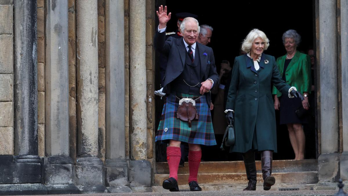 El rey Carlos III y Camila vuelven a Escocia: primer acto público tras ...