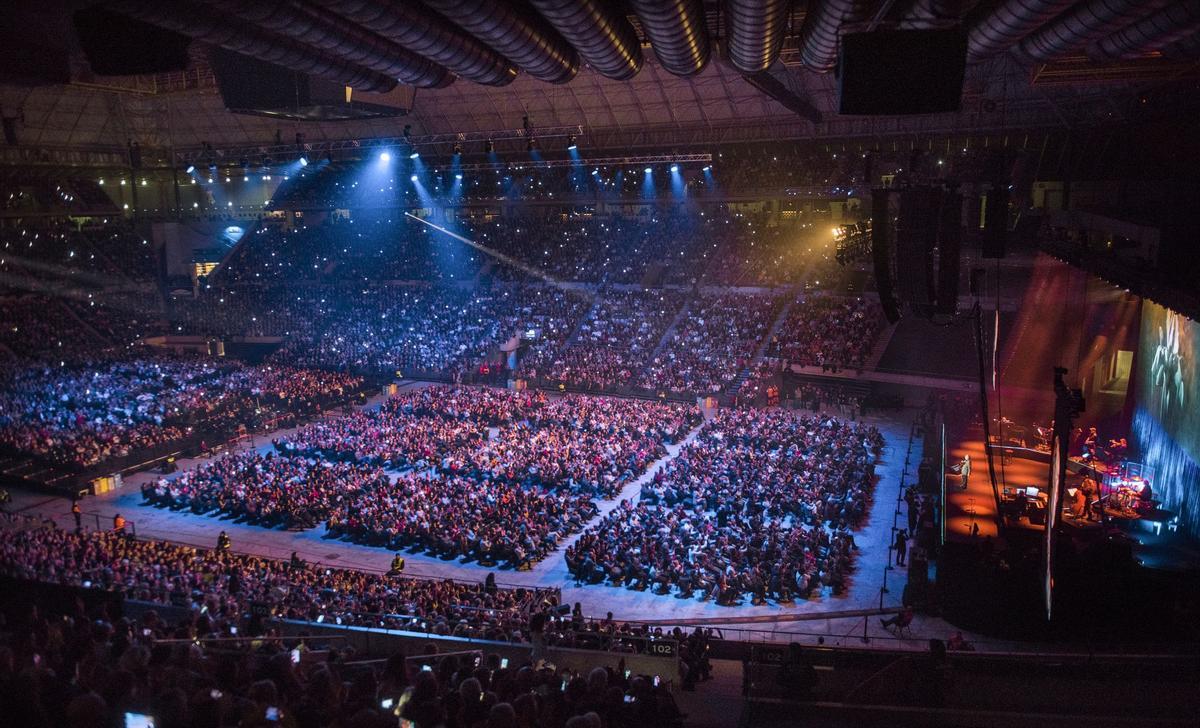 Despedida de Serrat en el Palau Sant Jordi | FOTOS
