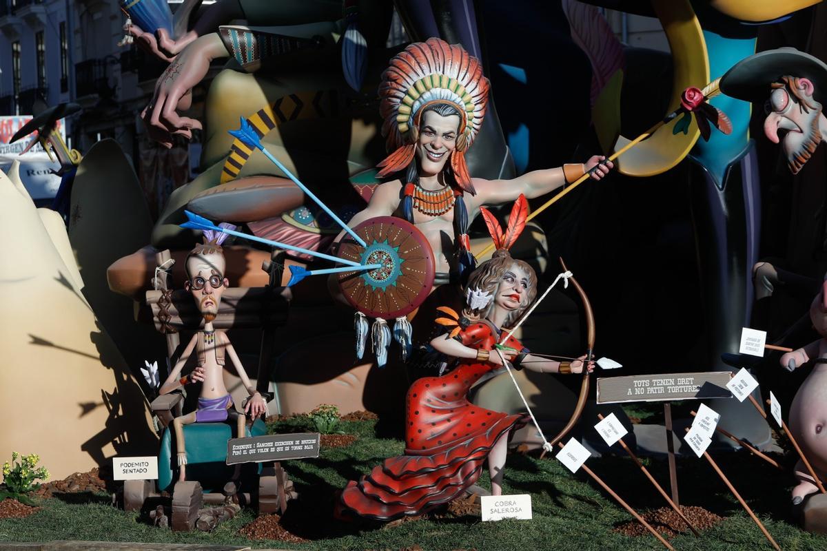 Selección de 'ninots' de la sección especial de las Fallas de Valencia ...