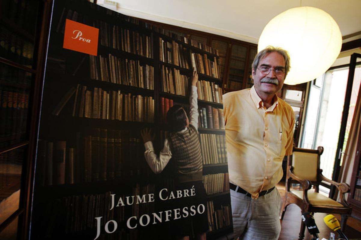 Jaume Cabré logra el Serra d'Or por la novela 'Jo confesso'