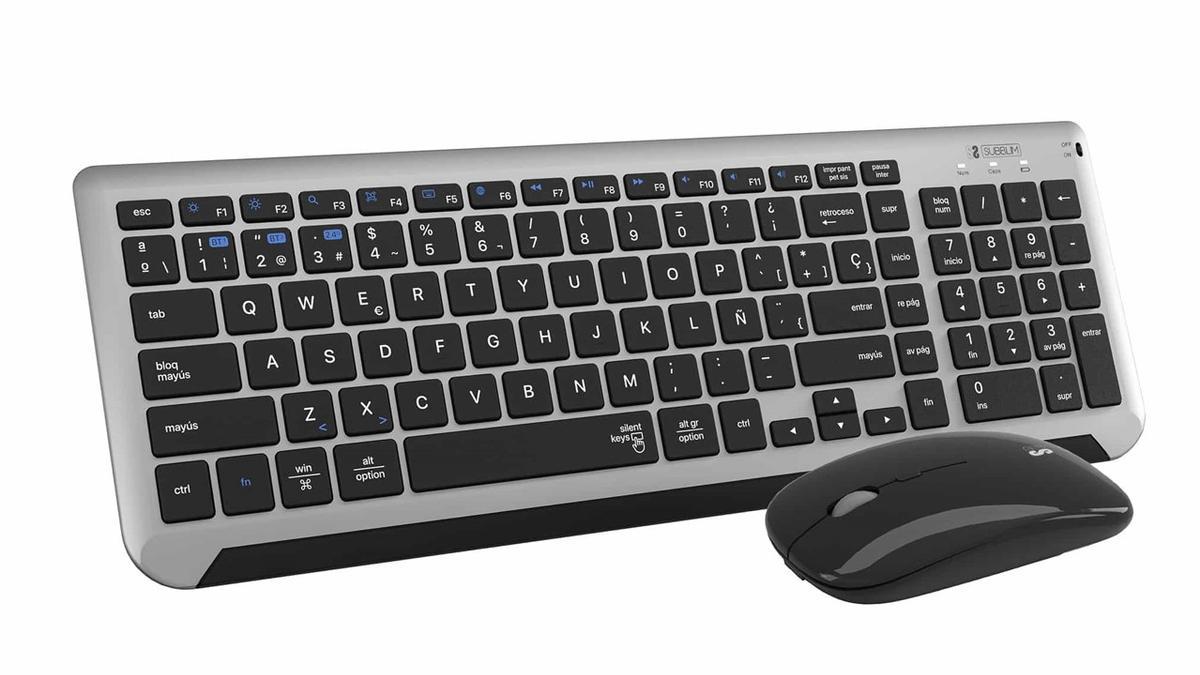 Así son los combo de ratón más teclado Dual Prestige y el teclado ...