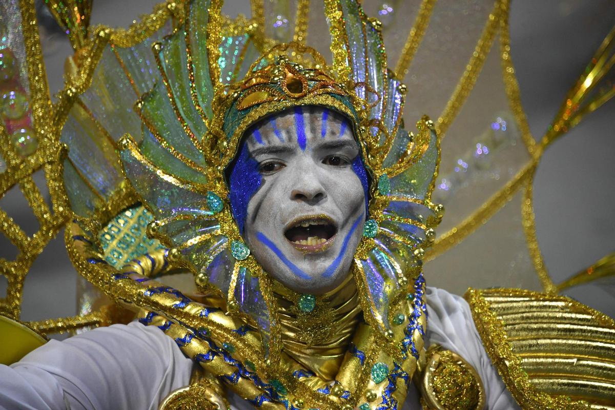 El carnaval de Sao Paulo recupera el esplendor tras la pandemia | FOTOS