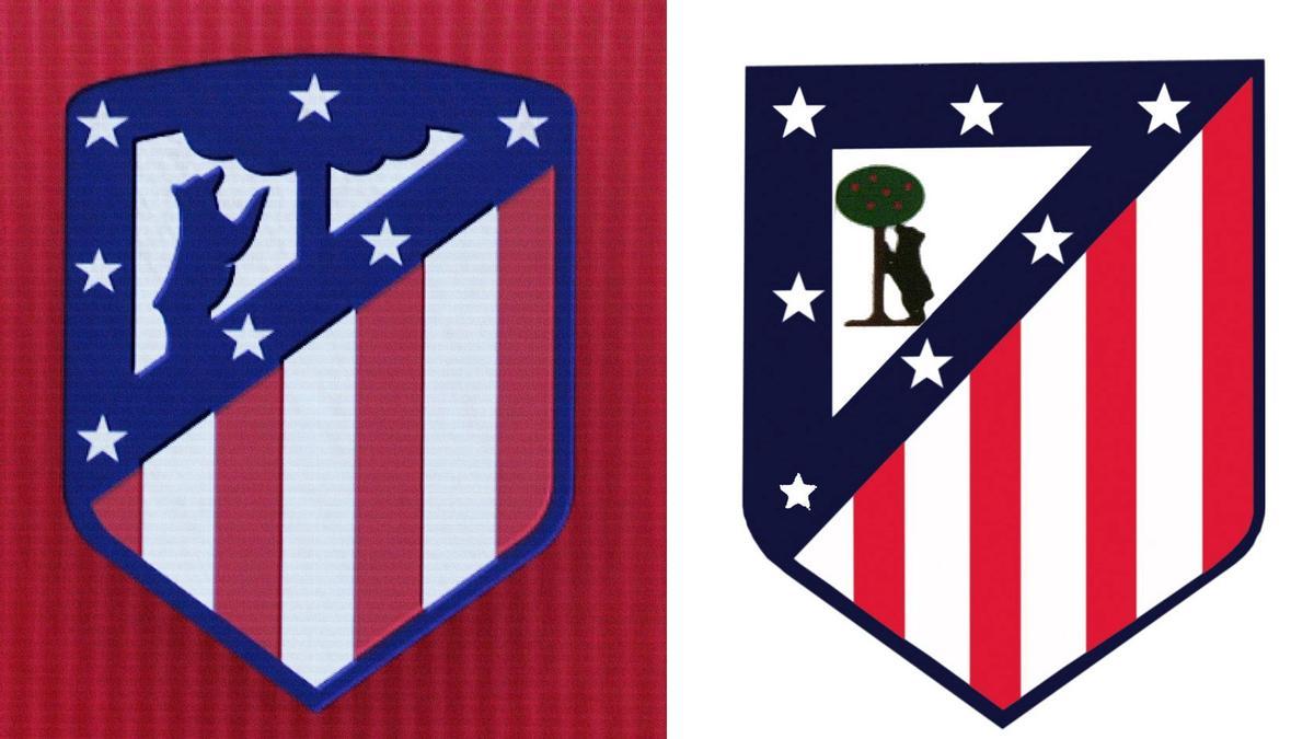 ESCUDO ATLÉTICO DE MADRID | Los colchoneros recuperan su escudo de 2017