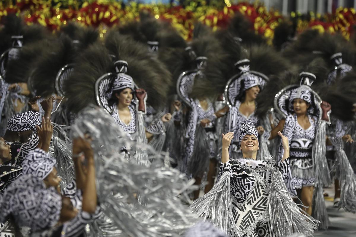 El carnaval de Sao Paulo recupera el esplendor tras la pandemia | FOTOS